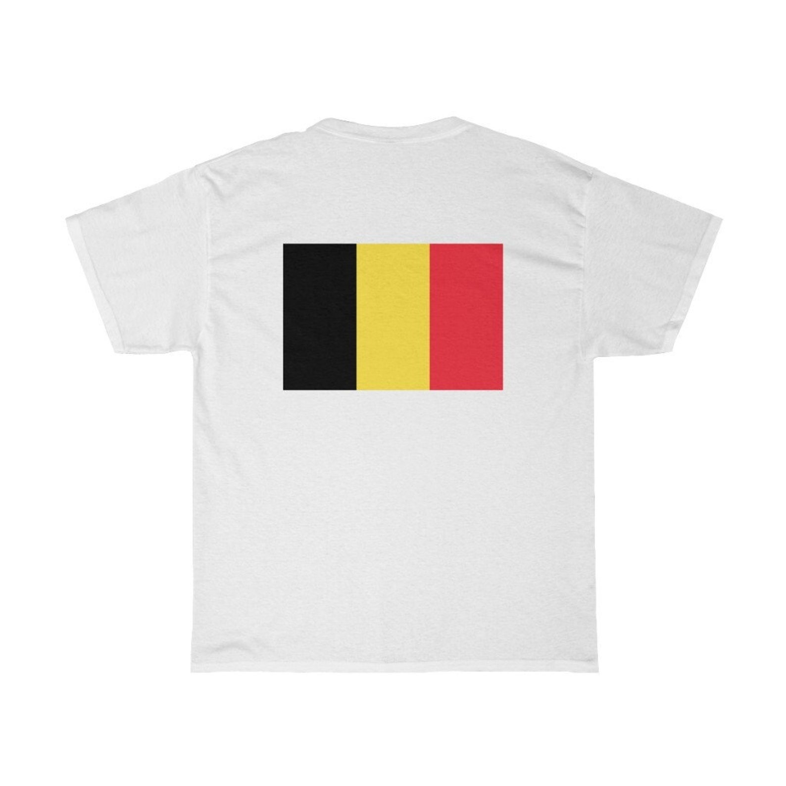 Belgium Lion & Flag T-Shirt belgium flag tshirt gift | Etsy