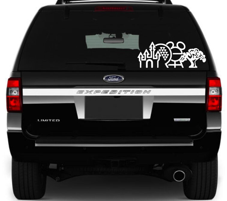 Disney Park Decal Disney Park Sticker Disney Parks EPCOT - Etsy