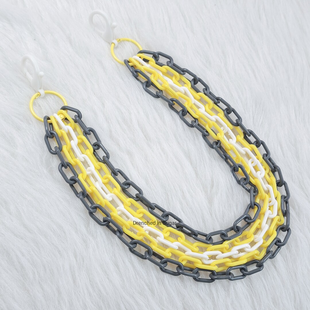 Colorful Layered Clip-on Chain, Cute Wallet Chain, Rainbow Pride Color ...