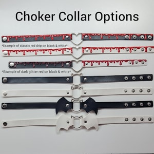 Scary Killer Bloody Choker Necklace, Cute Spooky Halloween Collar ...