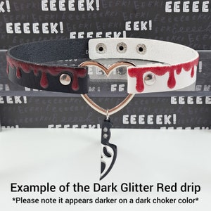 Scary Killer Bloody Choker Necklace, Cute Spooky Halloween Collar ...
