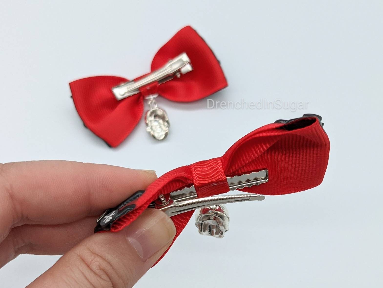 Kawaii Goth Bows Red Dead Demons Sprinkle Candy Drip Hair - Etsy