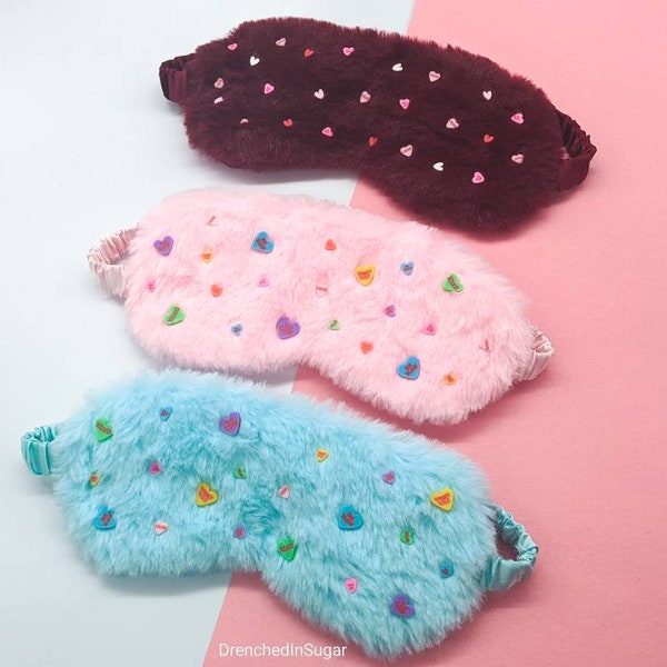 Heart Sleep Mask - Etsy