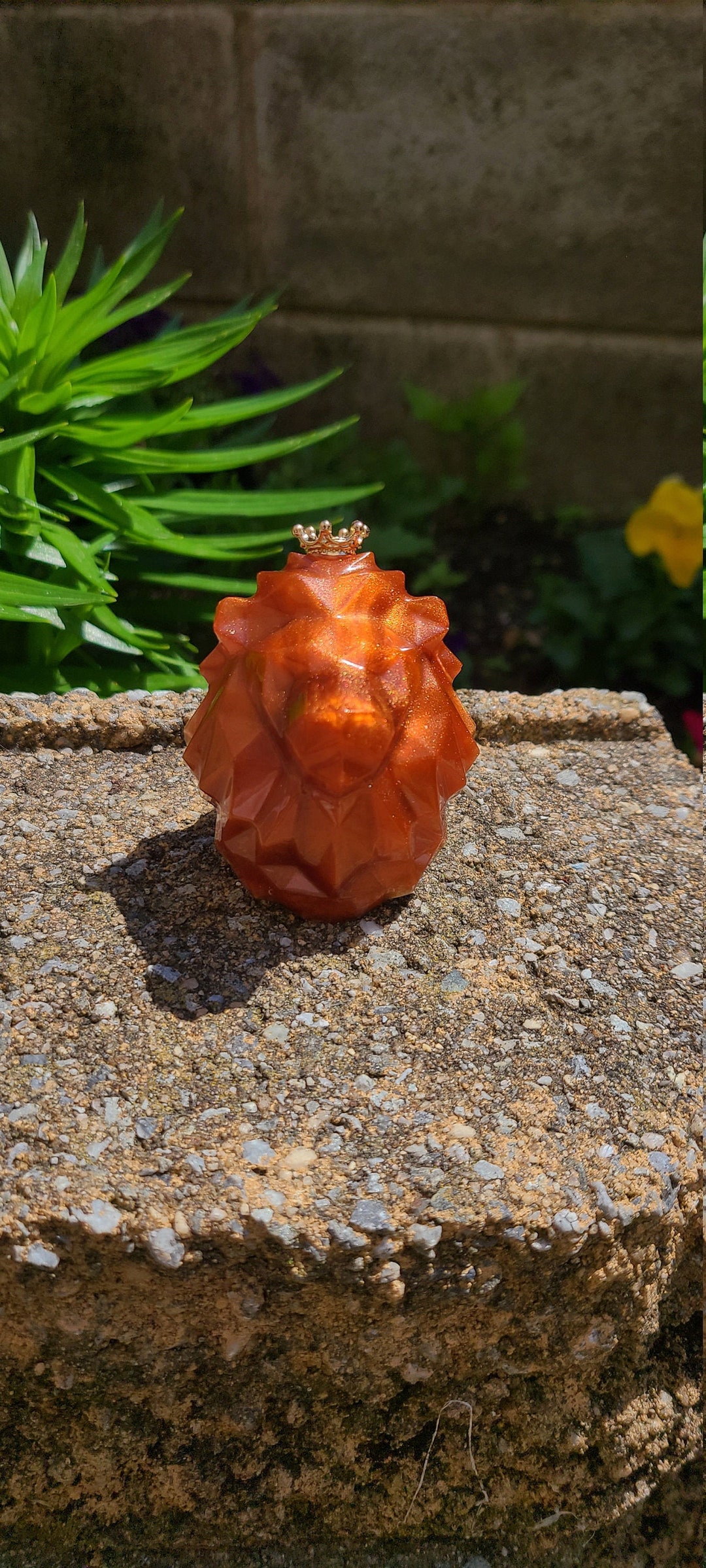 Deep Copper Royal Lioness Phone Grip - Etsy UK