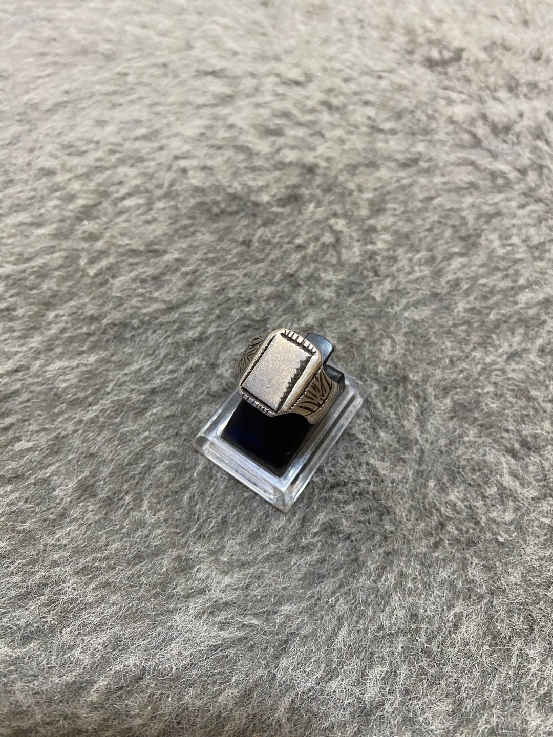 Morocco- Antique Silver Berber Ring, Handmade Berber Ring, Moroccan ...