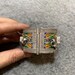 Morocco- Old Berber Silver Bracelet, Enamel Silver Bracelet, Antique ...