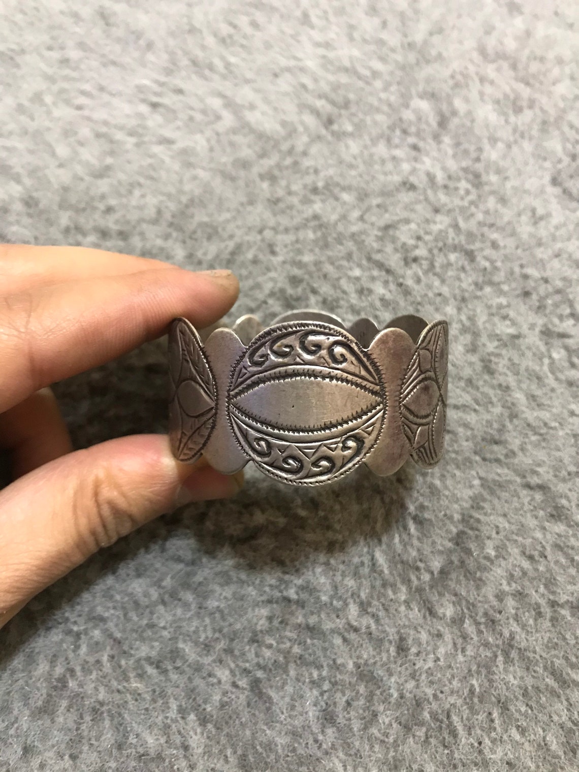Antique Berber Silver Bracelet From Morocco,handmade Berber Bracelet ...