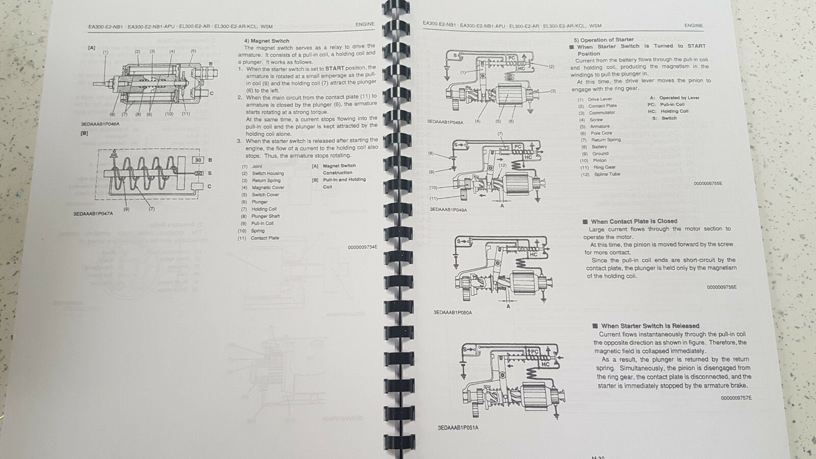 Kubota Ea300 El300 Diesel Engine Workshop Manual 2005 Edition Reprinted ...