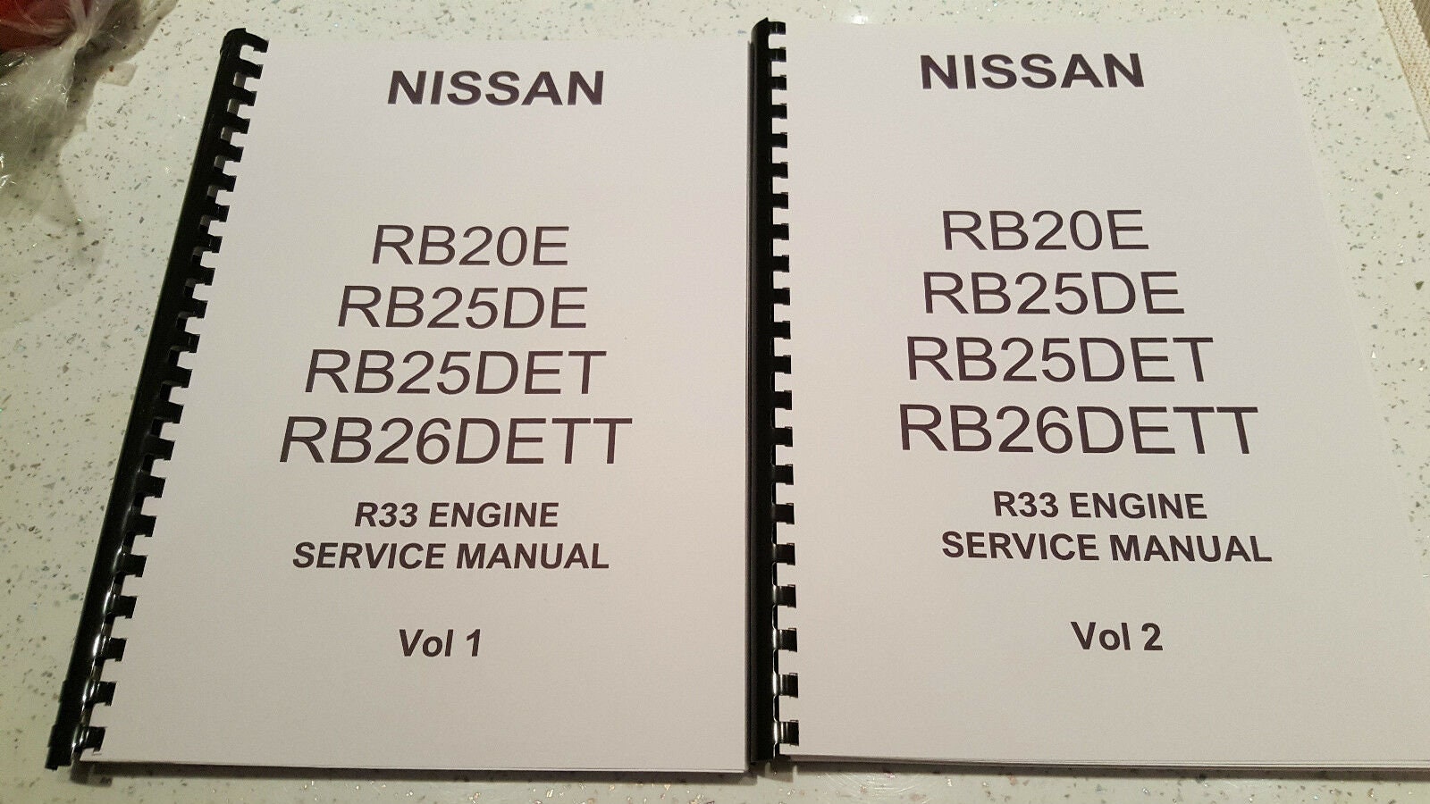 Nissan R33 Skyline Engine Manual Rb20e Rb25de Rb25det Rb26dett - Etsy