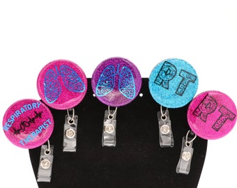 Respiratory Therapist Badge Reel, Medical Badge Reel,rt Badge Reel ...