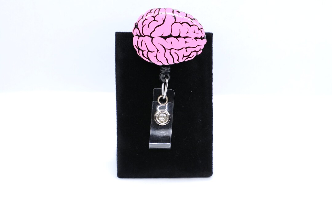 Realistic Brain Badge Reel: Neuro Nurse Gift - Etsy