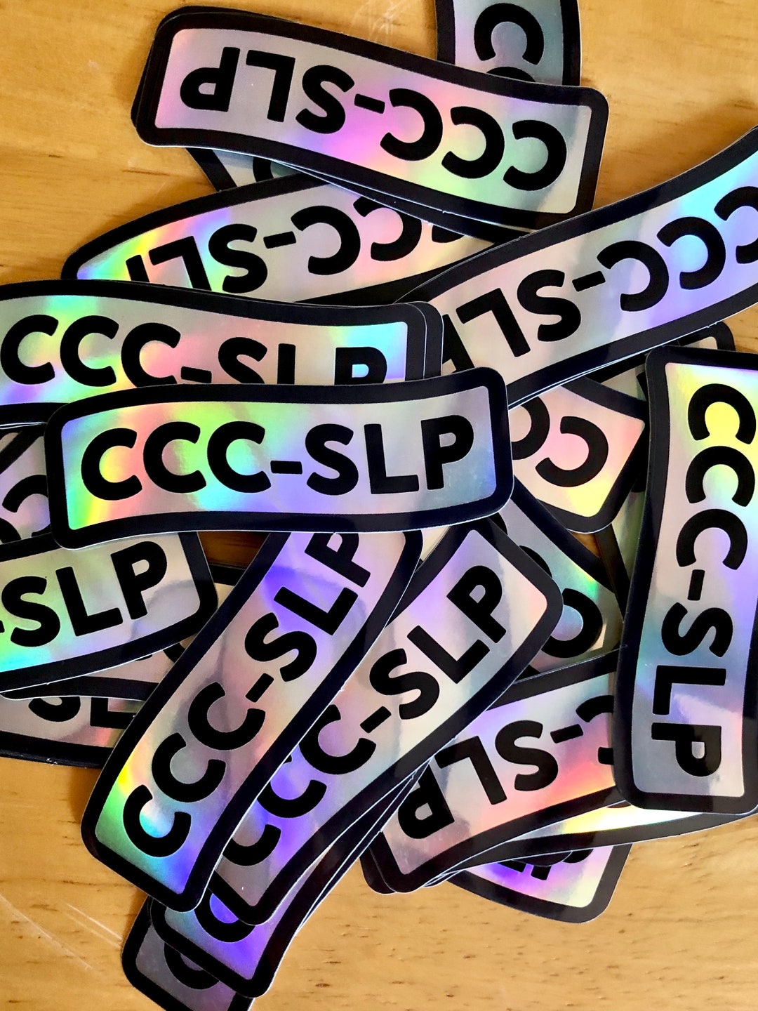 SLP Sticker | Speech Language Pathologist / Therapist | Holographic ...