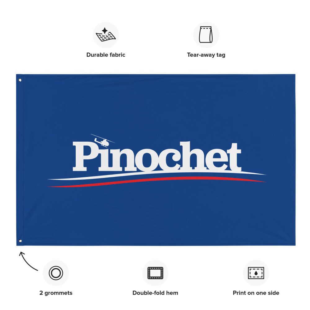 Pinochet Bernie Sanders Helicopter Flag - Etsy