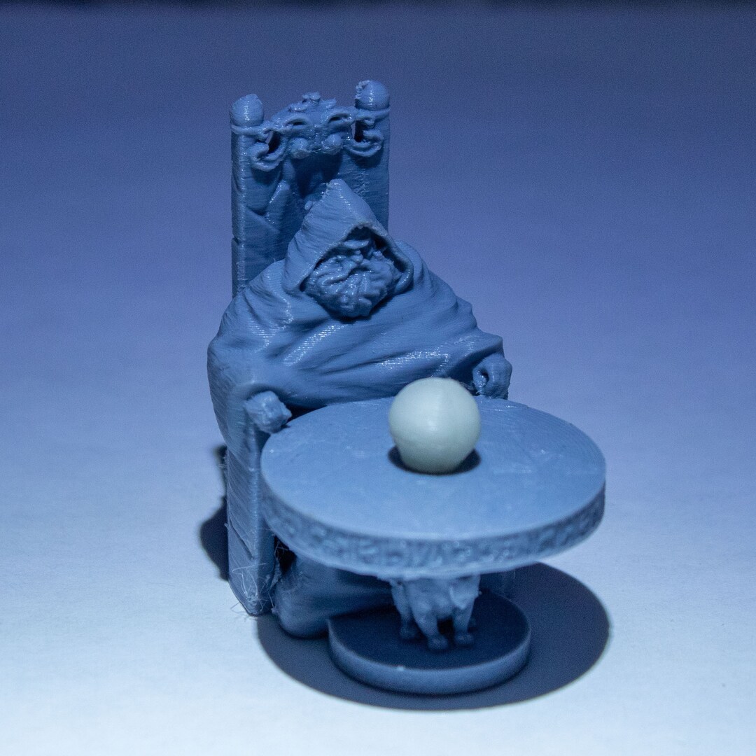 Pondering My Orb Saruman Action Figure Model Miniature Doll - 3D Print ...