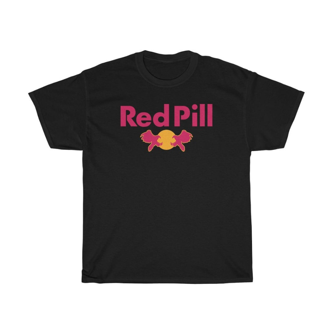 Red Pill T-shirt - Etsy