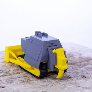 Killdozer Action Figure Model Miniature Doll Mini - 3D Print Kill Dozer ...