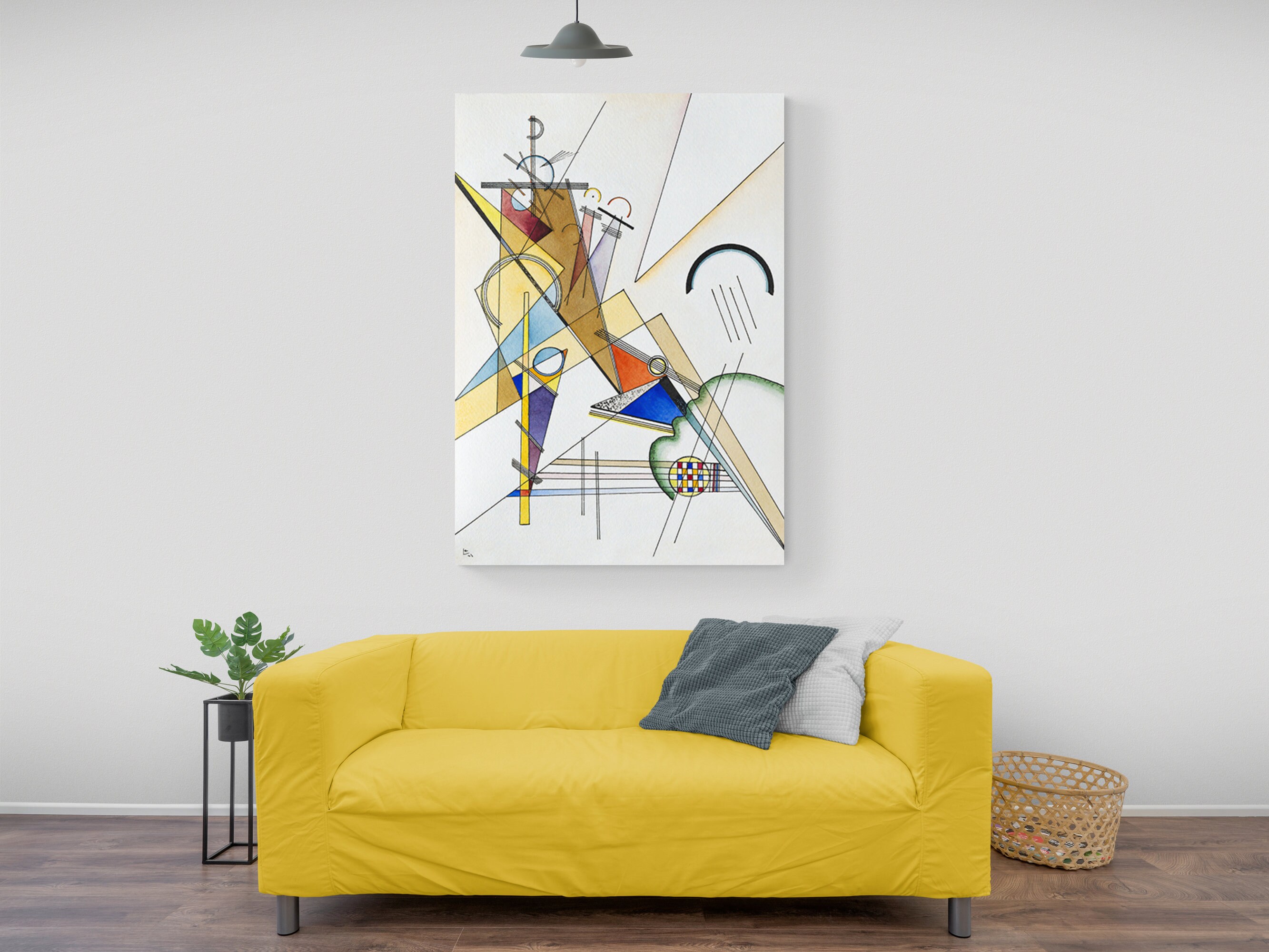 Gewebe by Wassily Kandinsky Famous Art Reproduction Canvas - Etsy