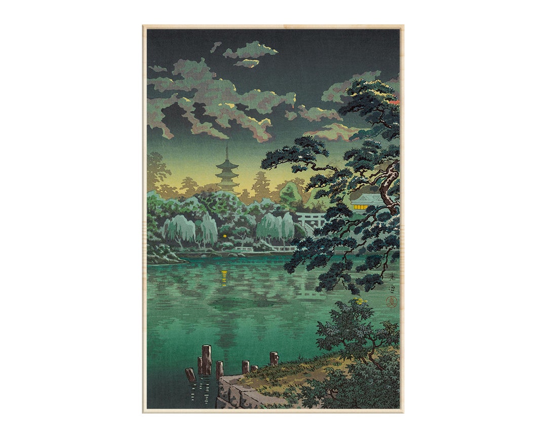 Tsuchiya Koitsu Prints Ueno Shinobazu Pond by Tsuchiya Koitsu ...