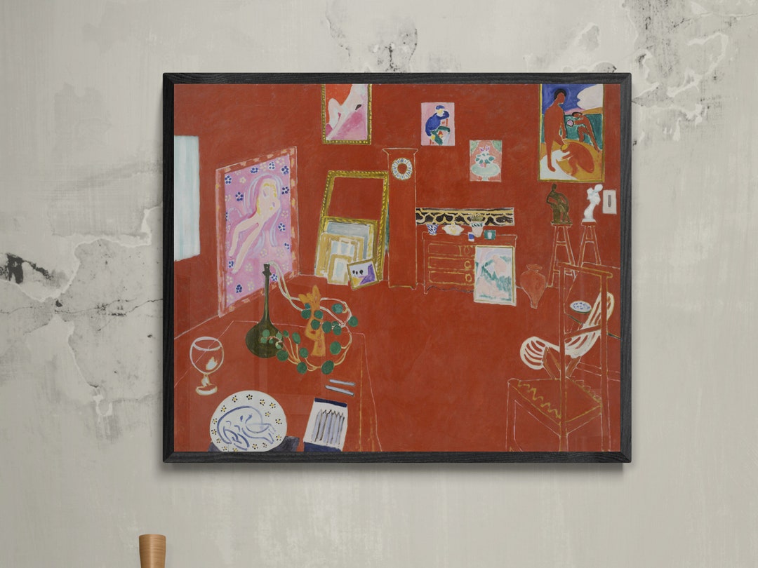 Henri Matisse The Red Studio