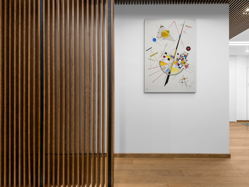 Delicate Tension by Wassily Kandinsky Famous Art Reproduction Canvas ...