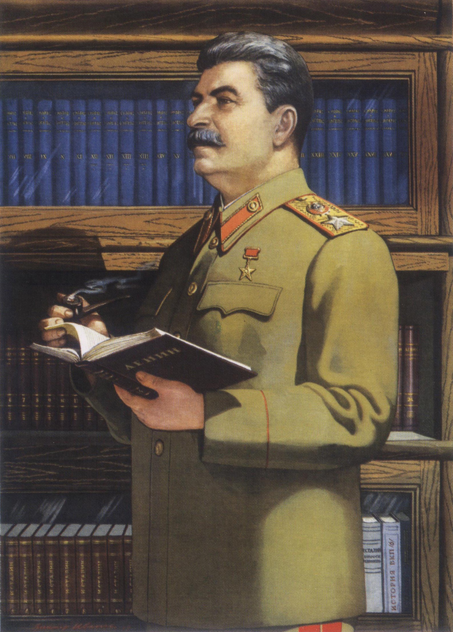Vintage Soviet Joseph Stalin Propaganda Poster, USSR Vintage Soviet ...
