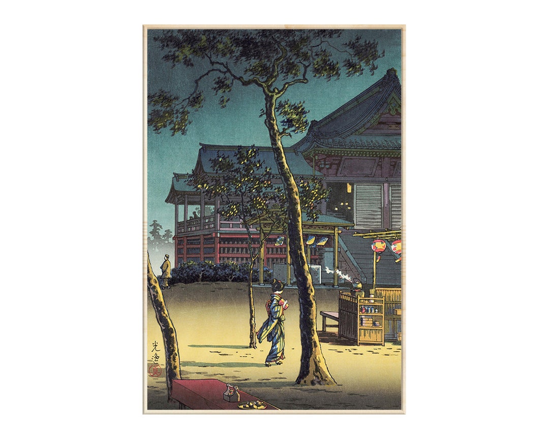 Tsuchiya Koitsu Prints Tea Shop by Tsuchiya Koitsu , Tsuchiya Koitsu ...