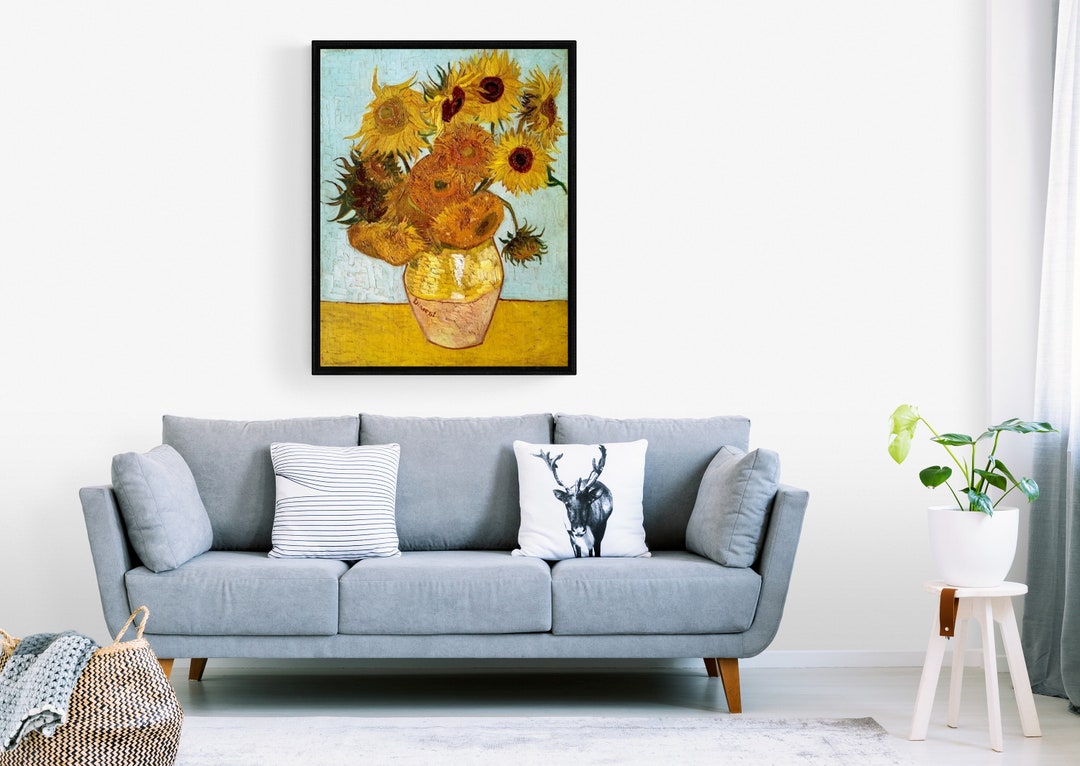 Van Gogh Print - Sunflowers by Vincent Van Gogh, Vincent Van Gogh ...