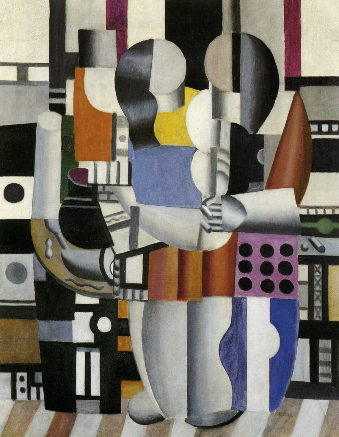 Fernand Leger Art Print Three Figures 1921, Abstract Art Abstract Print ...