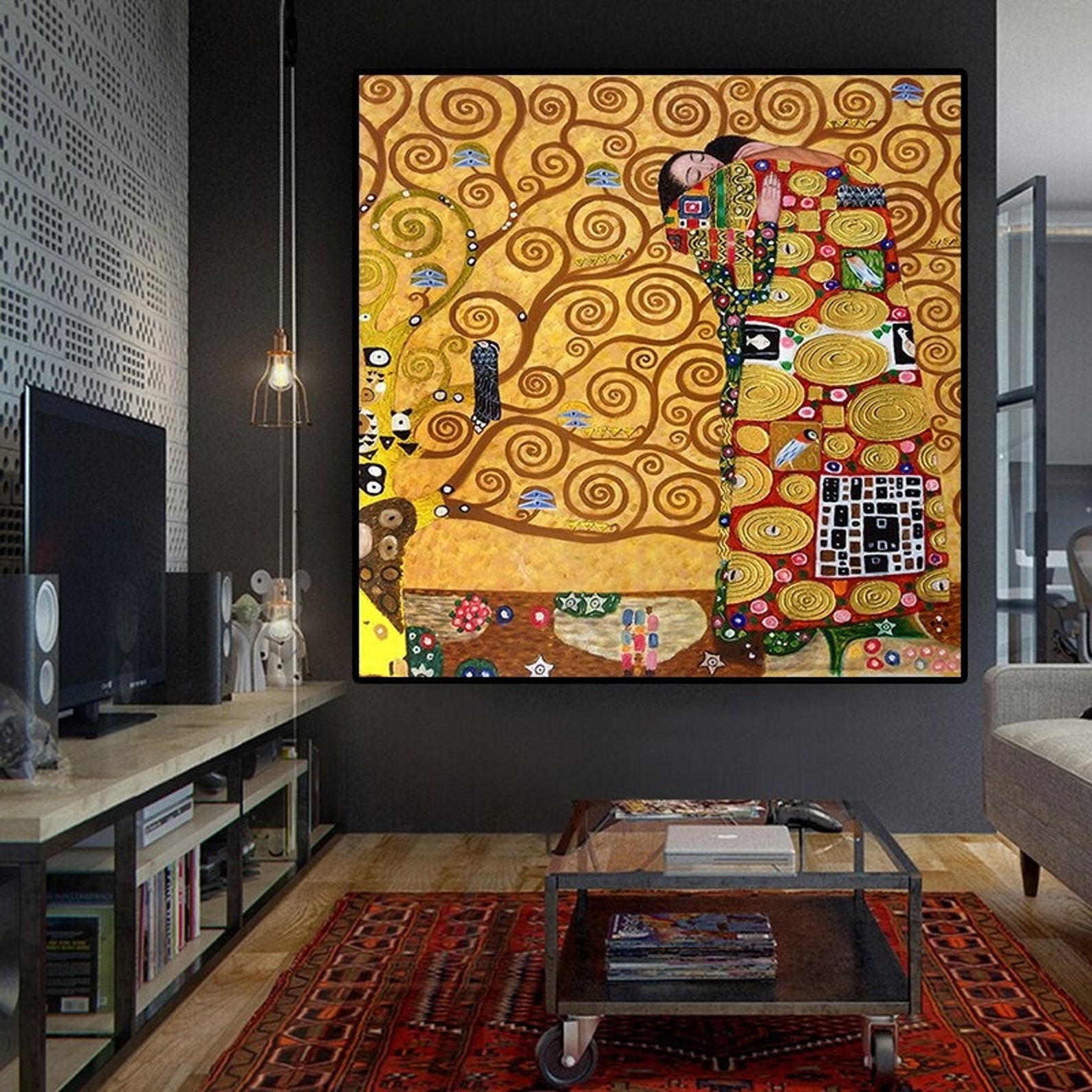 Gustav Klimt Art Print - Fulfillment, Klimt Prints Klimt Reproduction ...