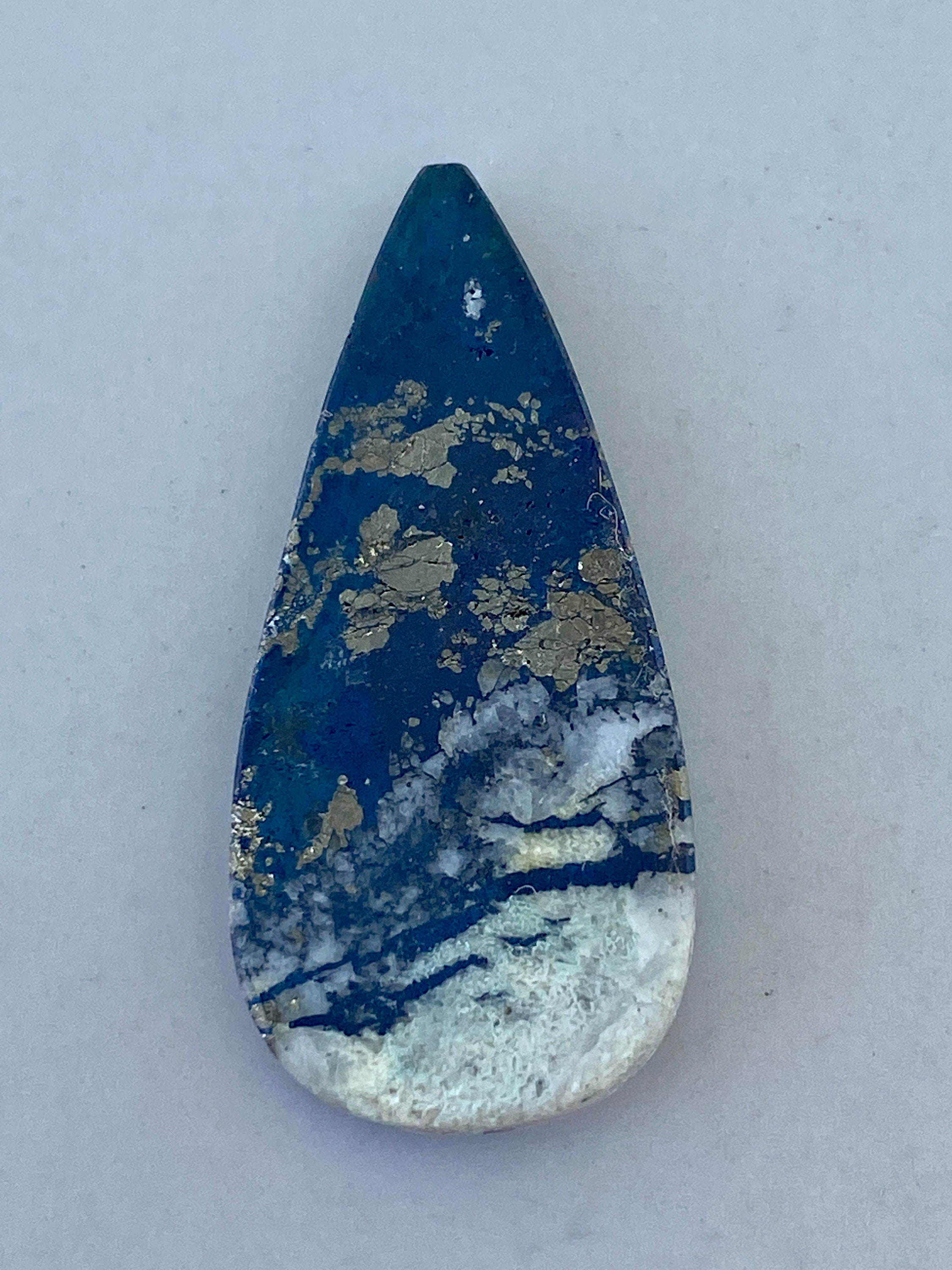 Covellit Cabochon 2657ct - Etsy.de