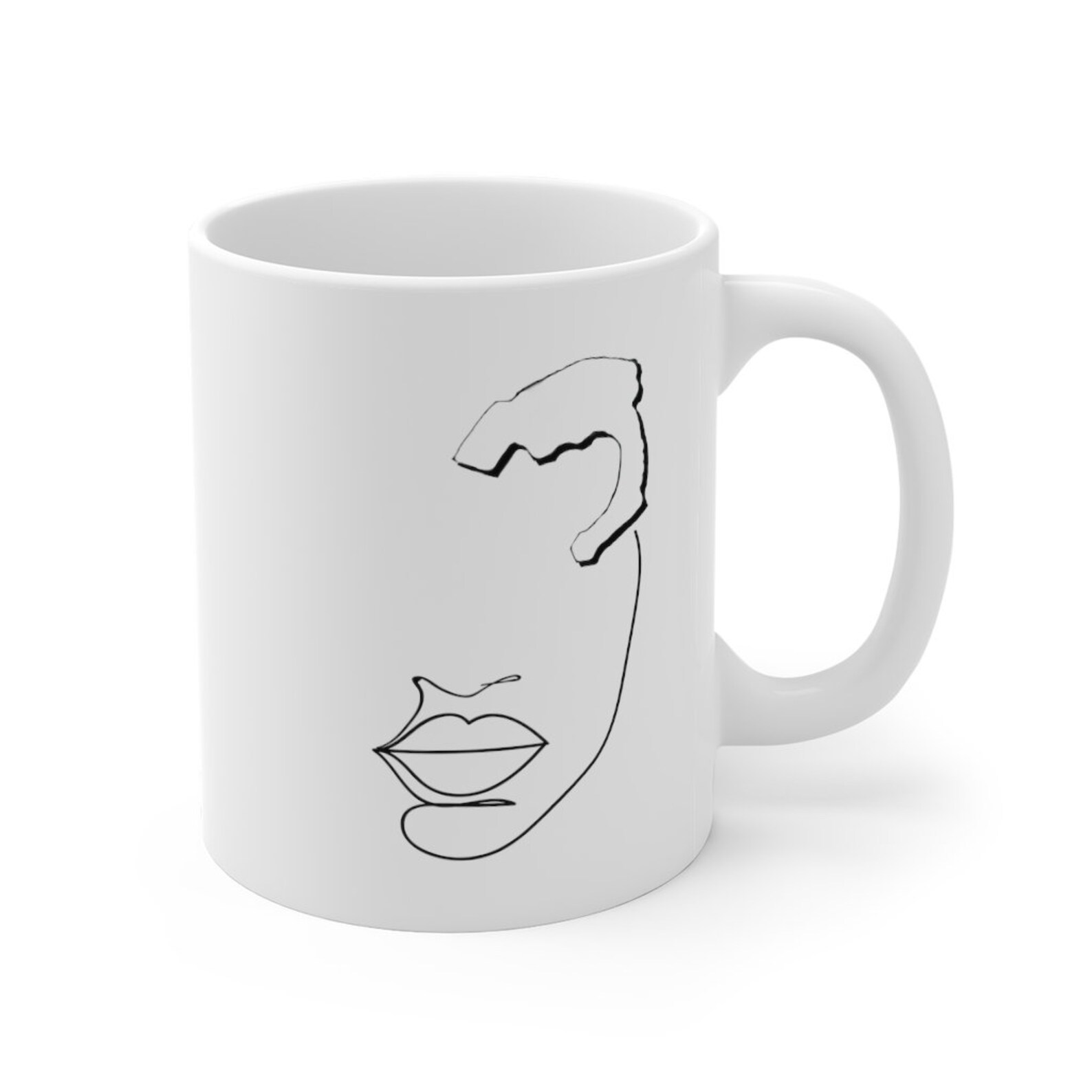 Drawing Seven of Nine Mug 11oz - Fun Will Now Commence Star Trek ...