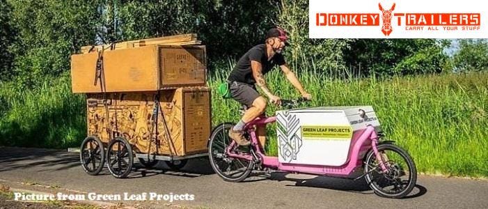 Large Cargo Bike Trailer - Etsy