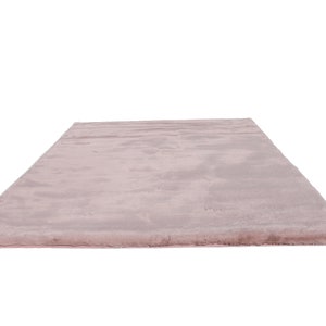 Super Soft Fluffy Powder Pink Area Rug! - Etsy
