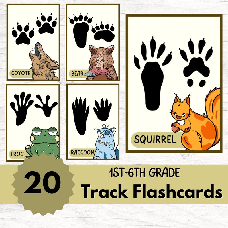 Animal Tracks - Etsy
