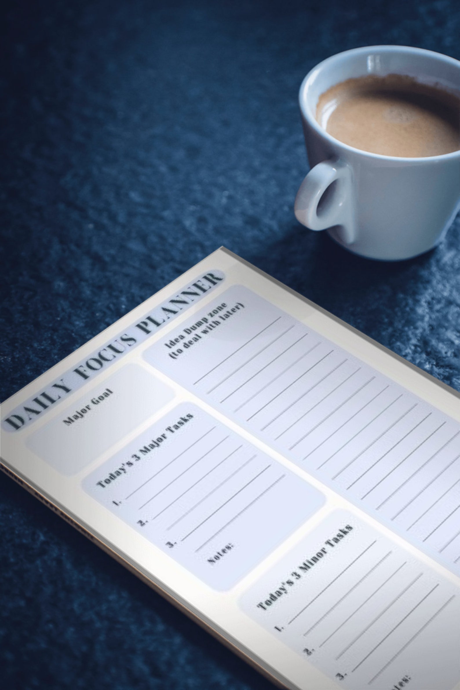 Daily Focus Productive Self-reminder - Etsy