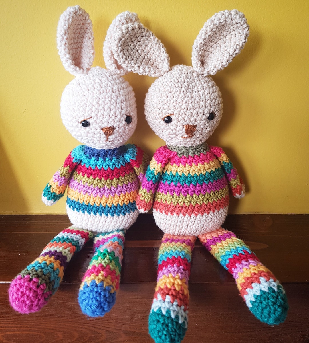 Jojo the Bunny Pattern, Pdf File to Download, Clear Instructions, Step ...