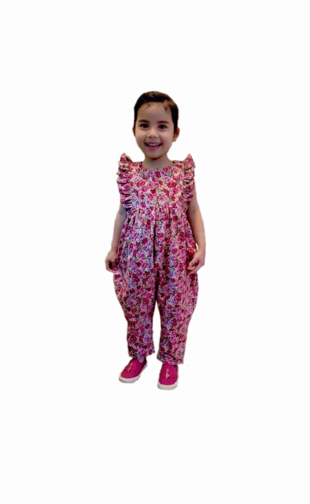 PDF Long Romper Sewing Pattern for Kids 1-6 Years Old Toddler | Etsy Canada