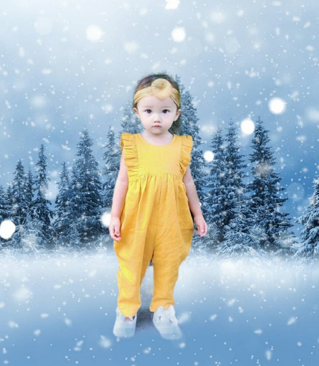 PDF Long Romper Sewing Pattern for Kids 1-6 Years Old, Toddler Ruffle ...