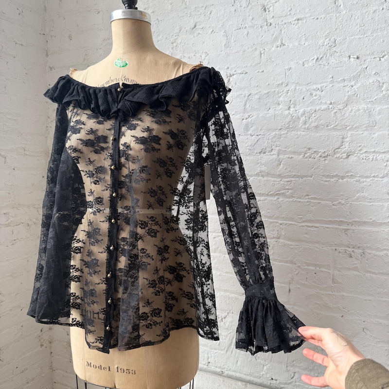 Punk off the Shoulder Top - Etsy