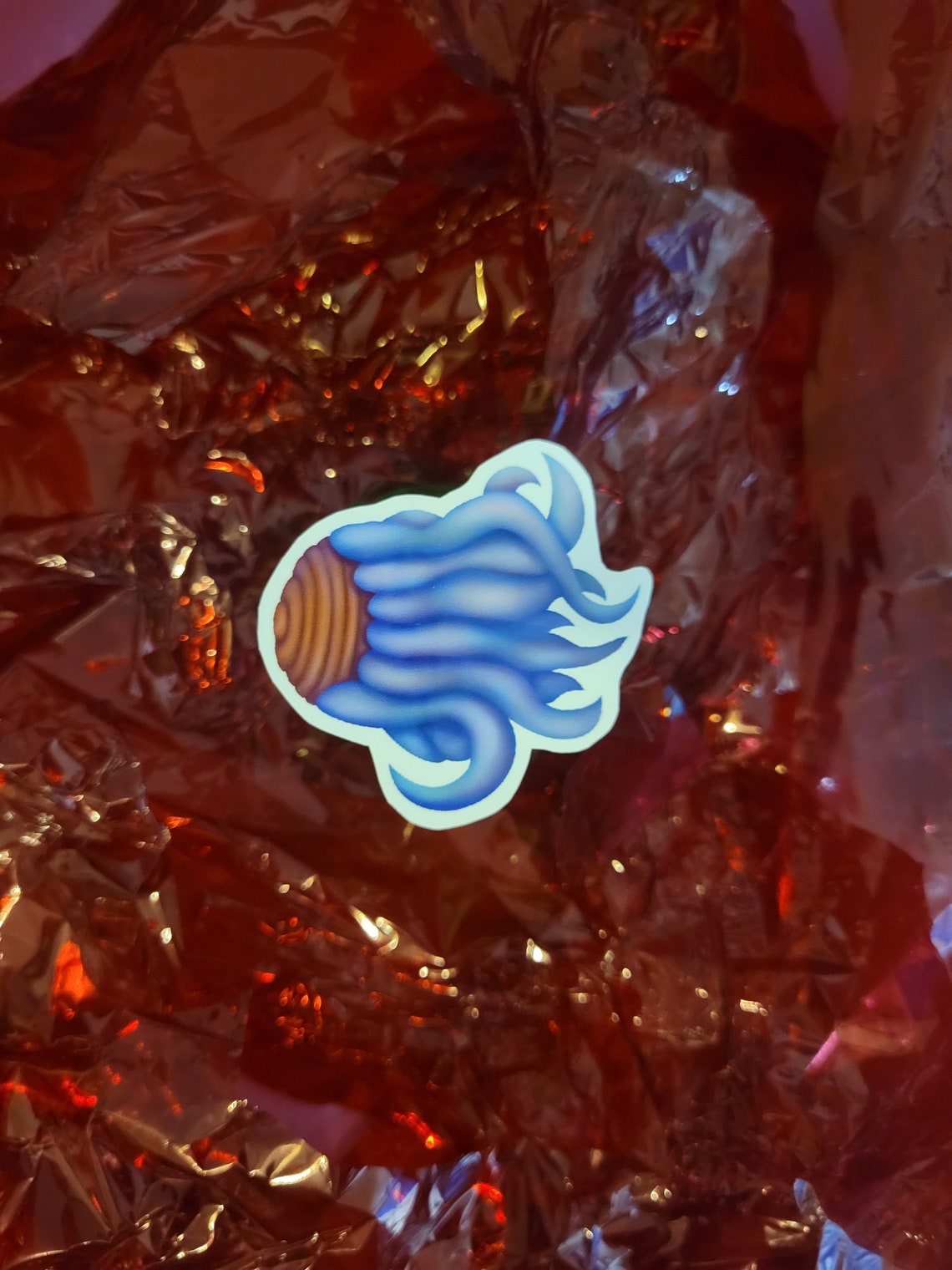 Giant Floating Eyeball Monster Weatherproof Vinyl Sticker - Etsy