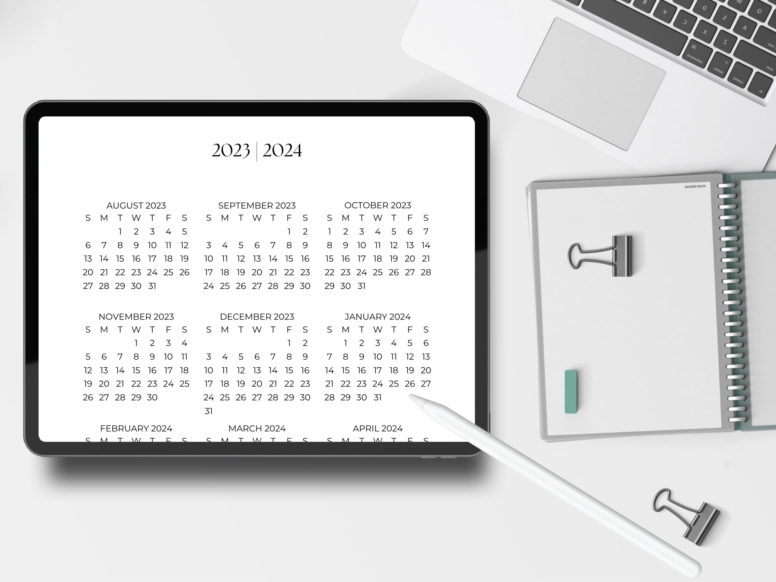 Minimalist 2023/2024 Teacher Digital Planner for Goodnotes, Canva ...