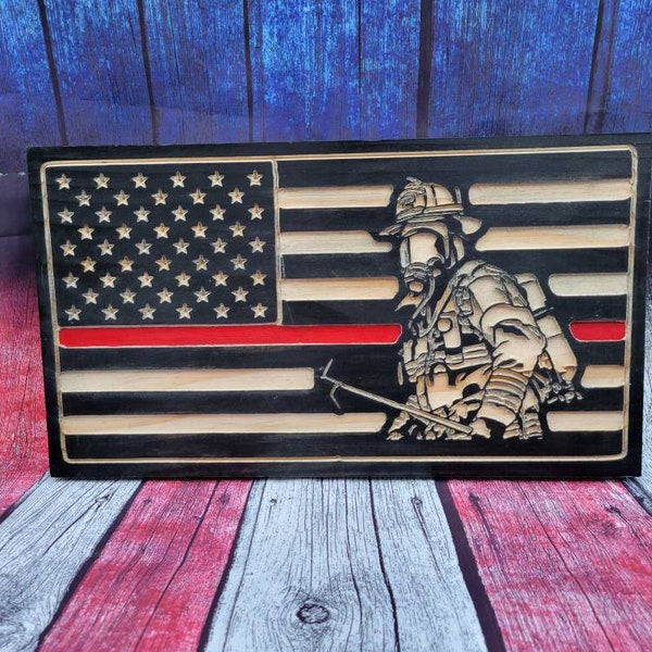 Firefighter Home Sign - Etsy
