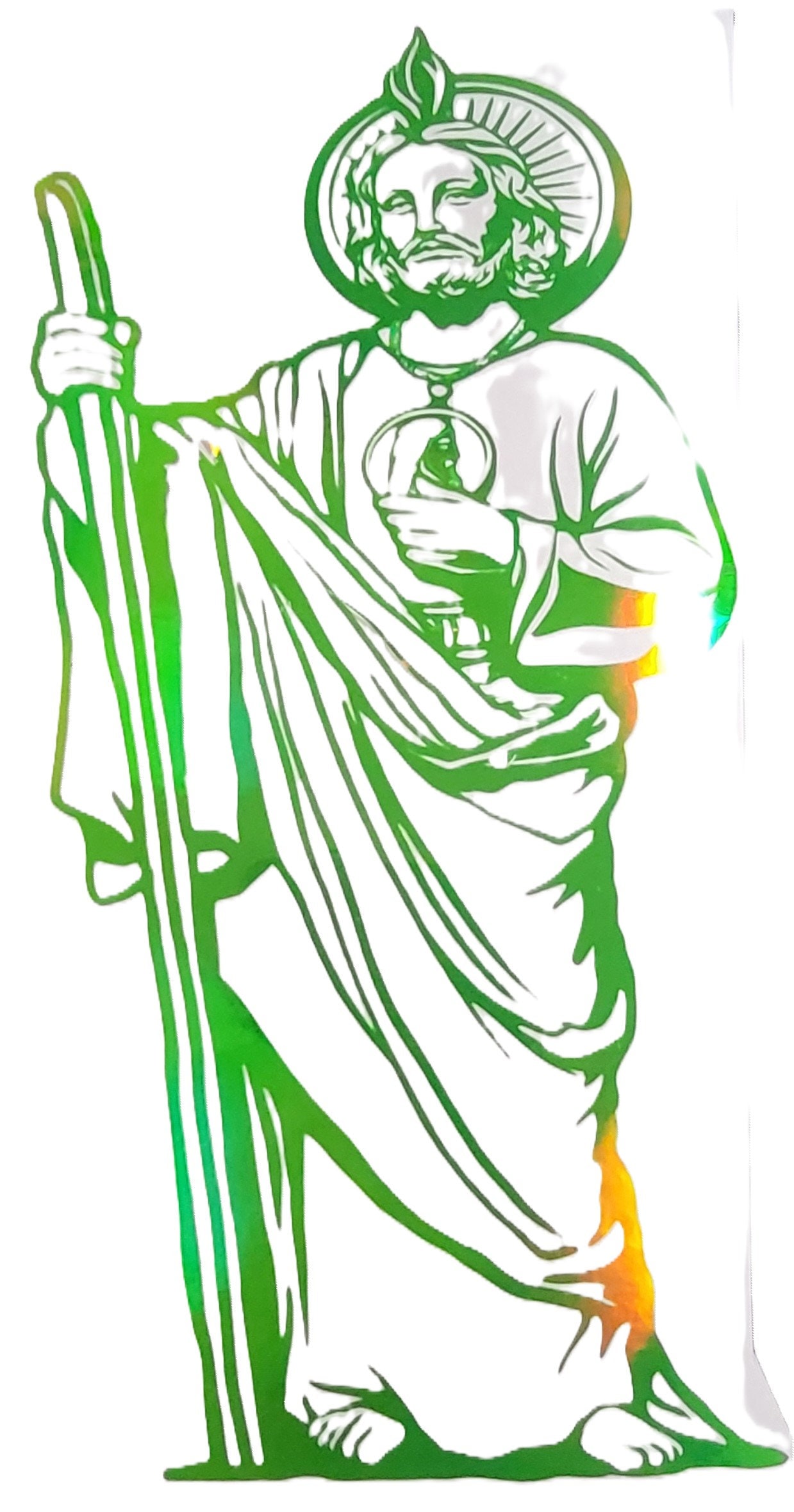 San Judas Tadeo (saint Jude) Car Sticker Decal Calcomania De Vinyl 6" X ...