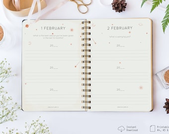 One Line a Day Printable - Etsy