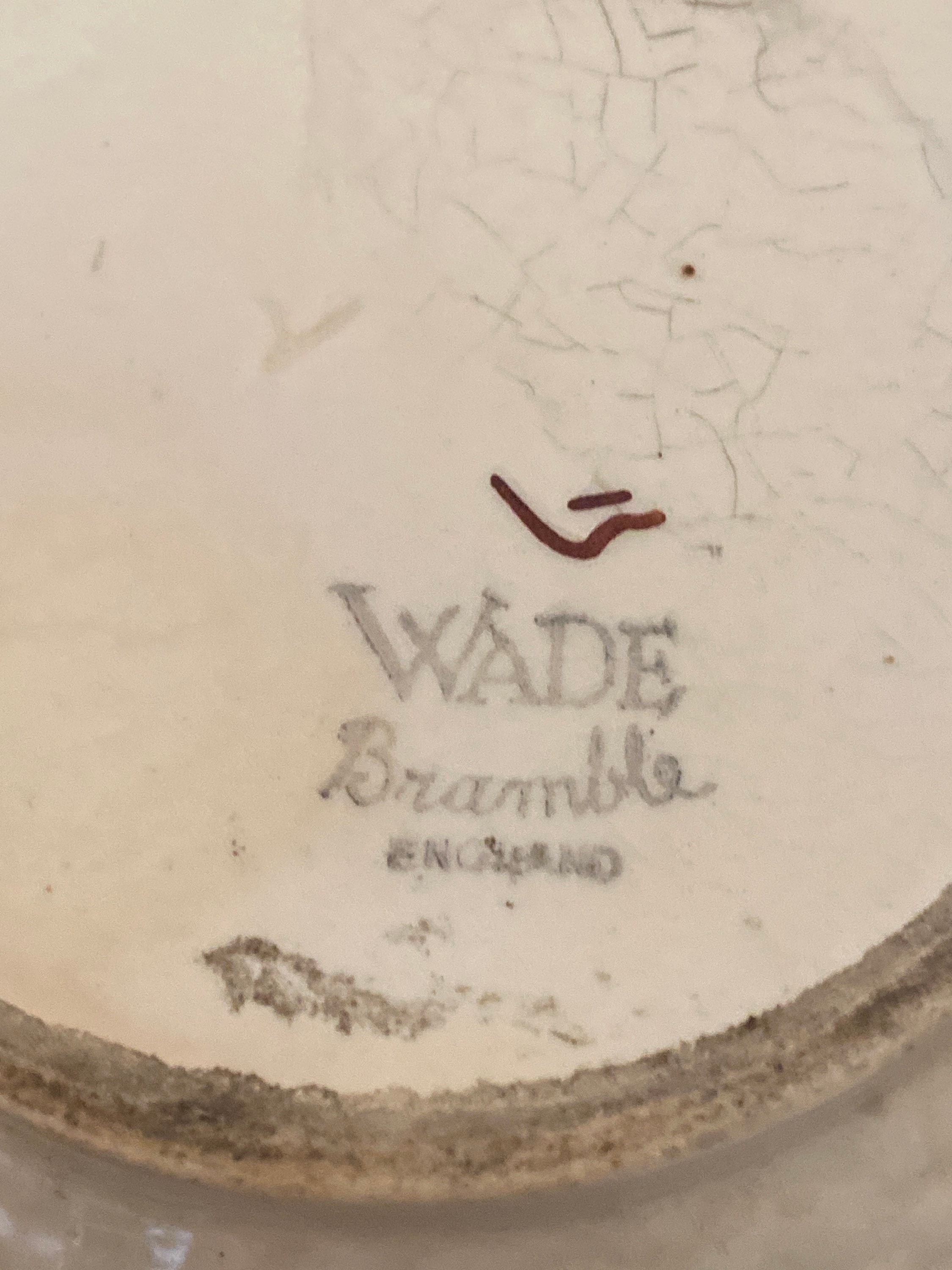 A Pair of Beautiful 1950s WADE Pottery Bramble Design Hand | Etsy