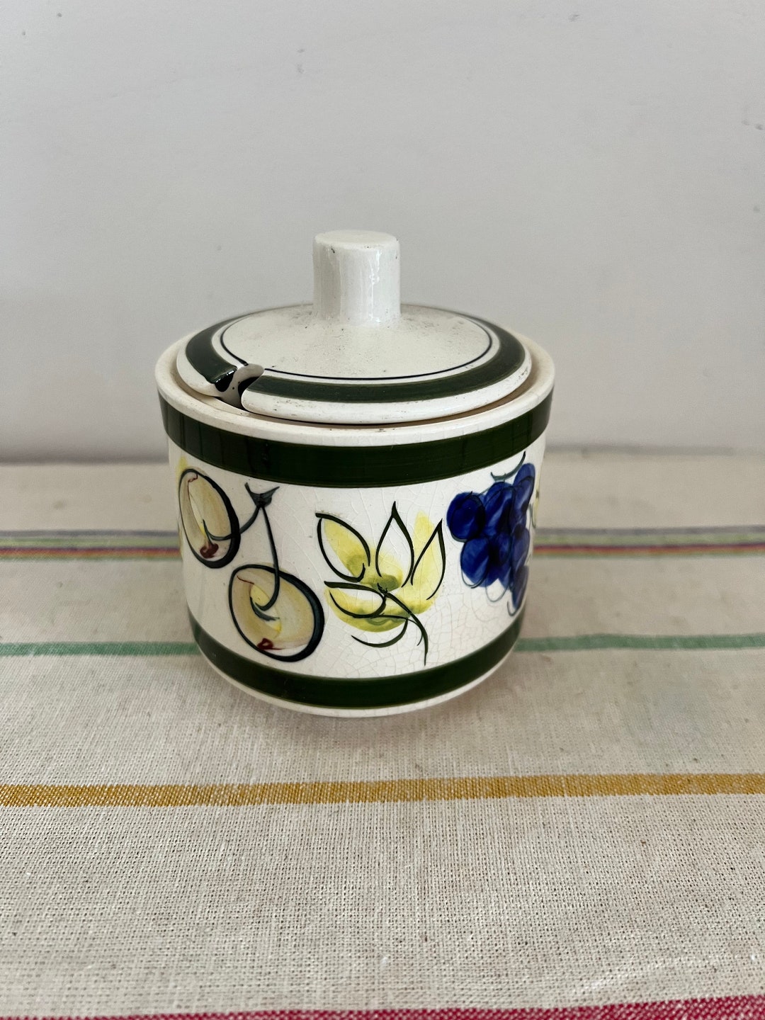 A Rare 1950s Original Lidded Pot by Geoffrey Maund Pottery - Etsy