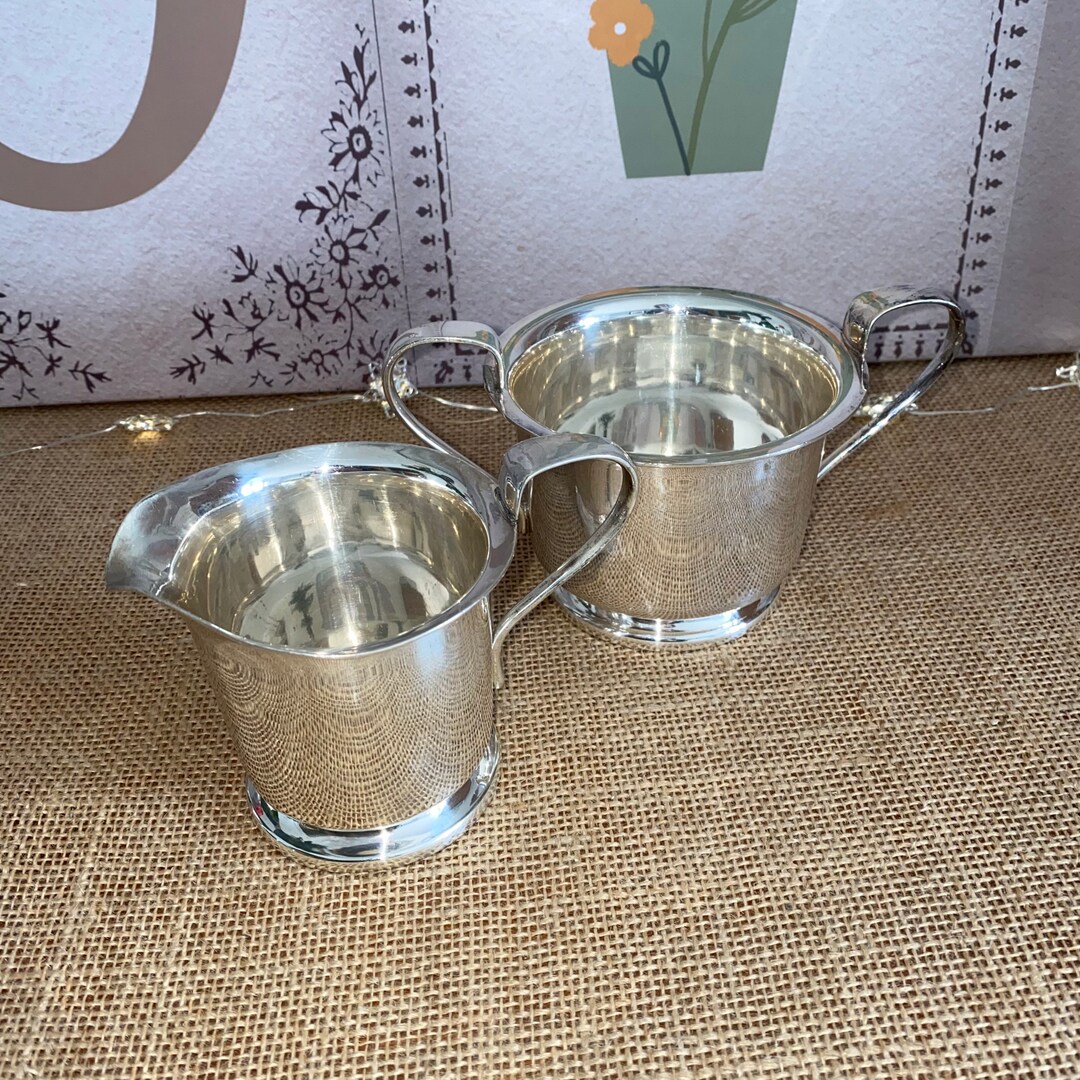 A Beautiful Silver Plated EPNS Milk Jug or Creamer With - Etsy