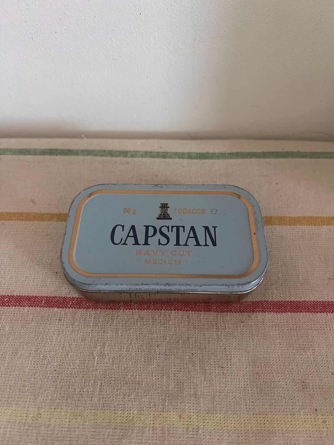 An Original Imperial Tobacco Capstan Navy Cut Medium 25g Tin Made for the French Market - Etsy