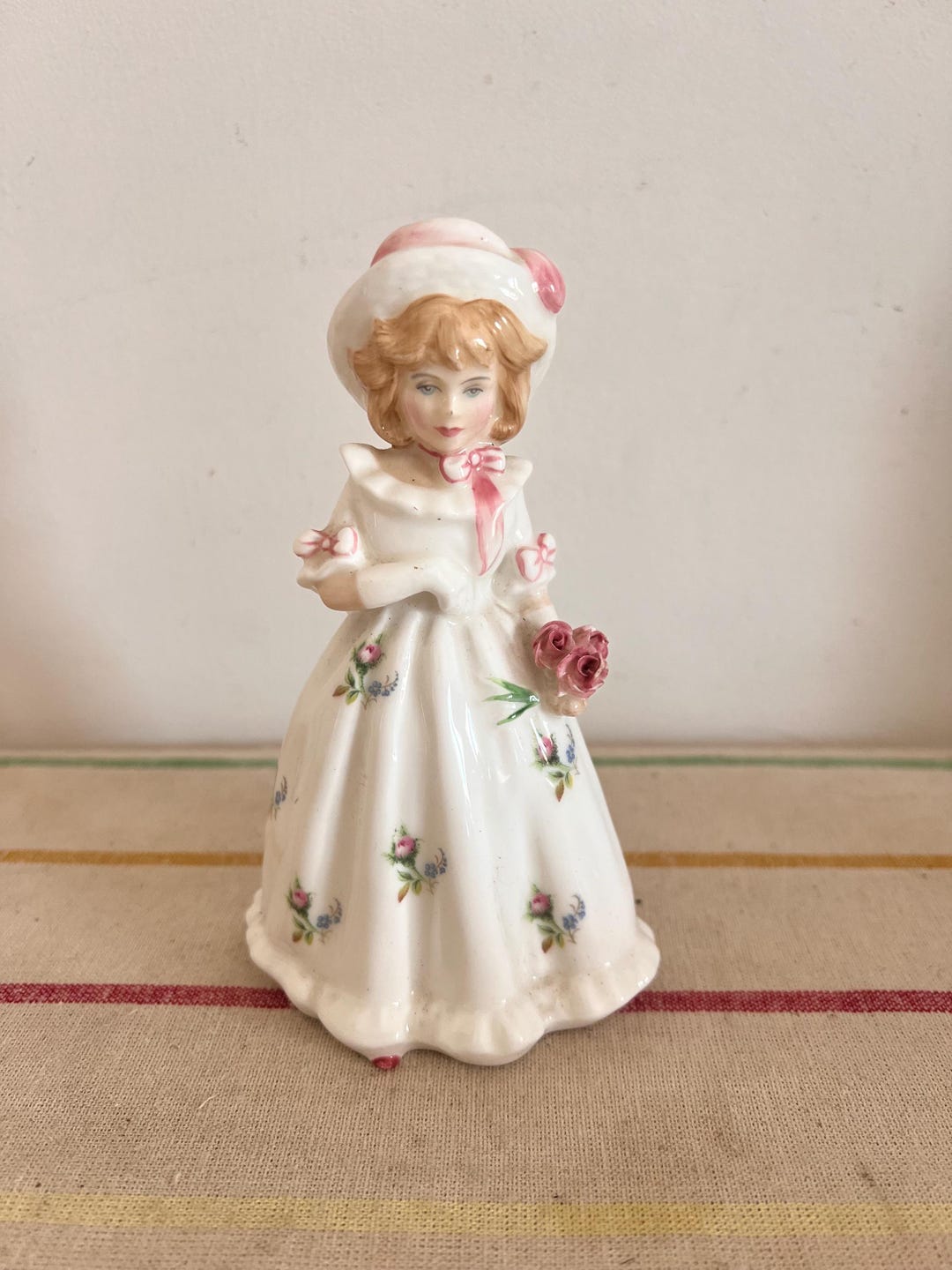 An Exquisite Bone China Ornament by Royal Doulton Called ' Sharon' - Etsy