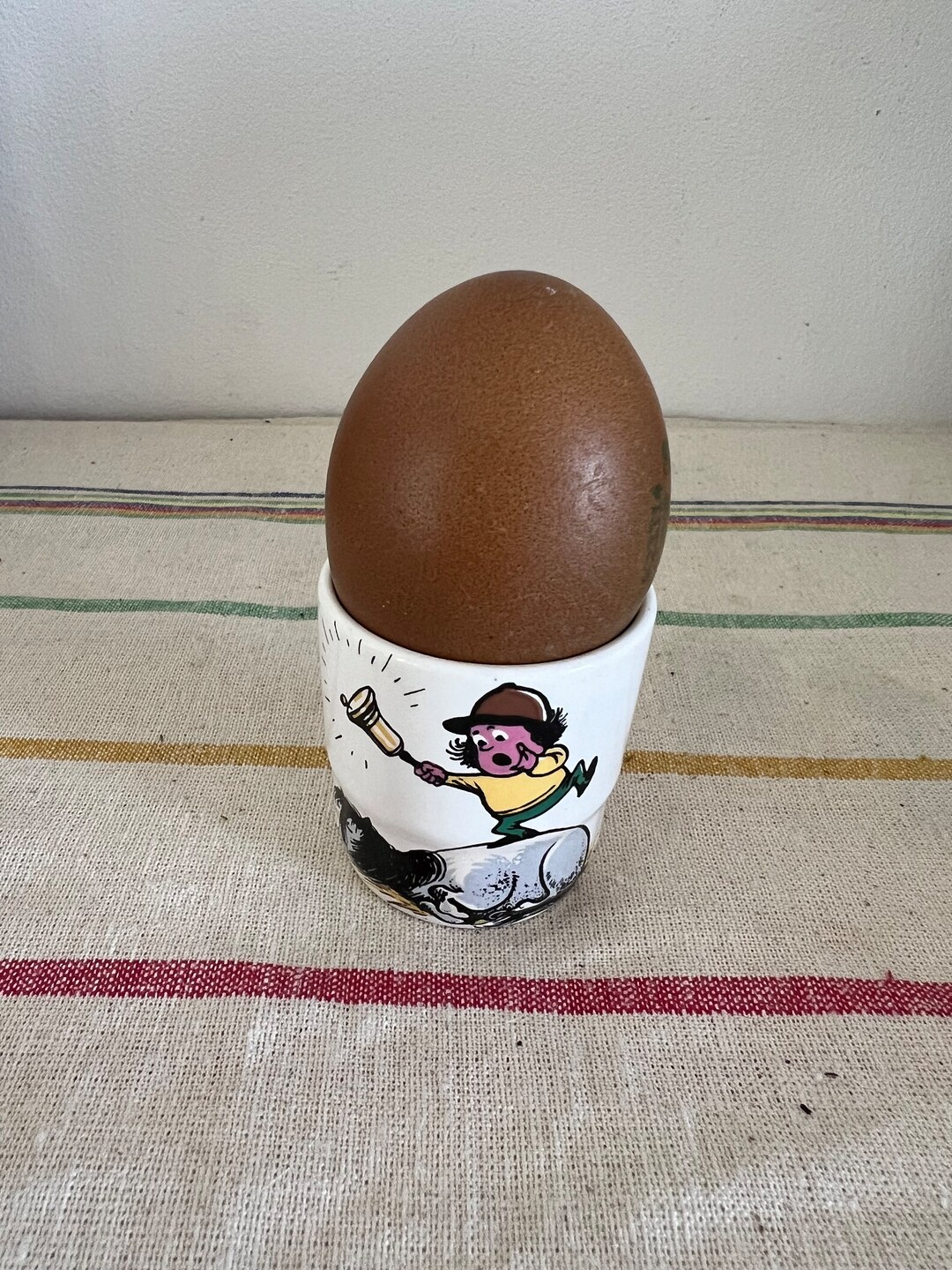 A Retro 50's Royal Worcester Palissy Thelwell Sleeping Pony Egg Cup - Etsy